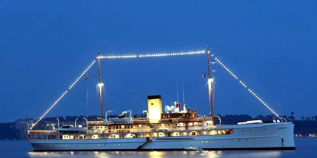 SS Delphine: the last big steam yacht - Monaco Classic Week
